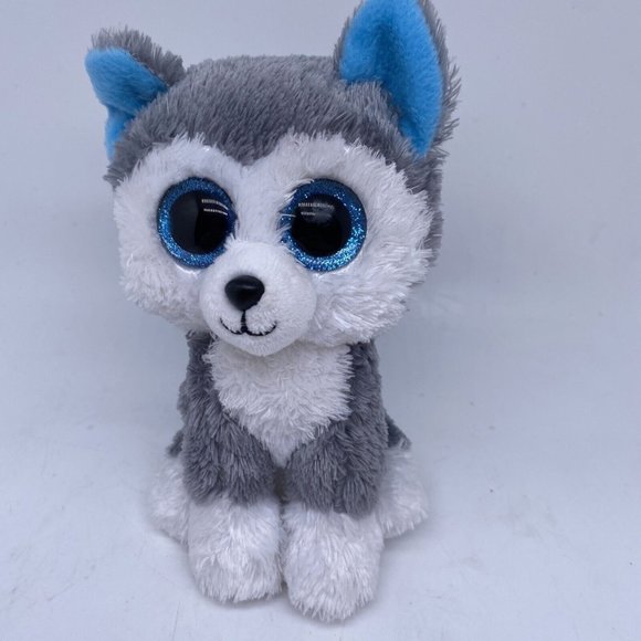 Toys | Ty Silk Slush Beanie Babies Boos The Husky Dog Plush Toy | Poshmark